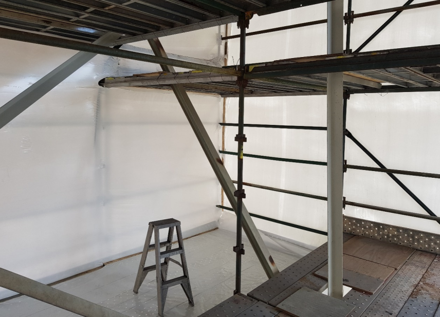 Full Containment Encapsulation Services | Shrink Wrap Sheeting